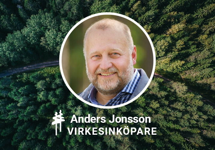 Säg hej till Anders Jonsson – virkesinköpare på Rundvirke Skog - Rundvirke Skog